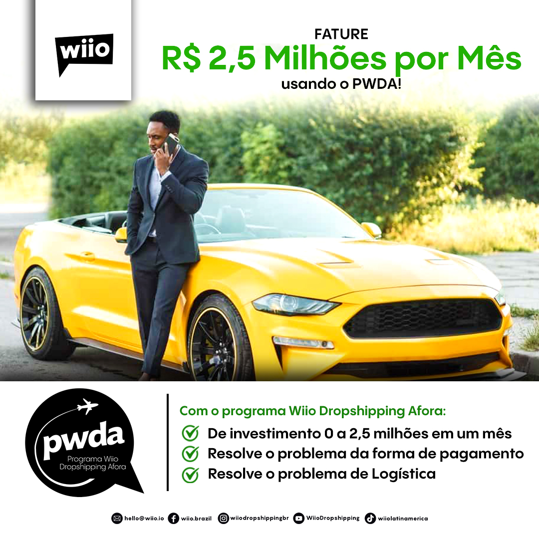 From 0 investment to MILLIONaire with the Wiio Dropshipping Abroad Program